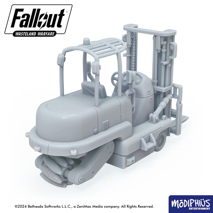 3D Printable Fallout: Terrain - Print at Home - Industrial Vehicles by ...